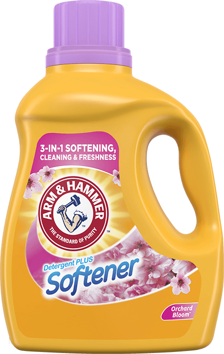 ARM & HAMMER Plus a Touch of Softener, High Efficiency (HE) Liquid ...