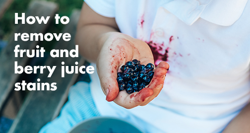 How to Remove Fruit and Berry Juice Stains | Oxiclean Canada